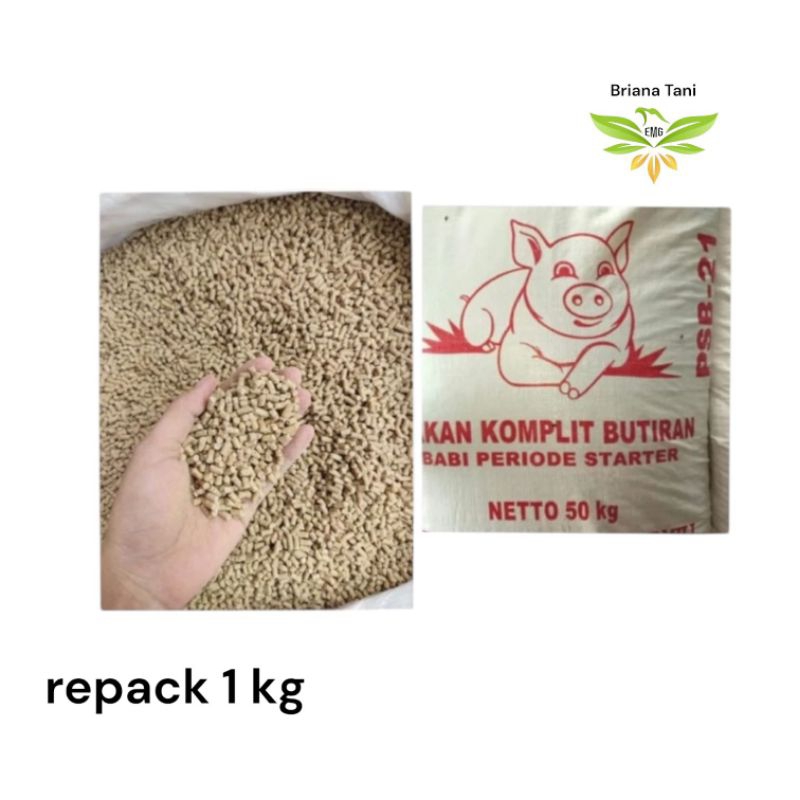 Jual Repack Pakan Ayam Pur Babi PSB-21 1Kg | Shopee Indonesia