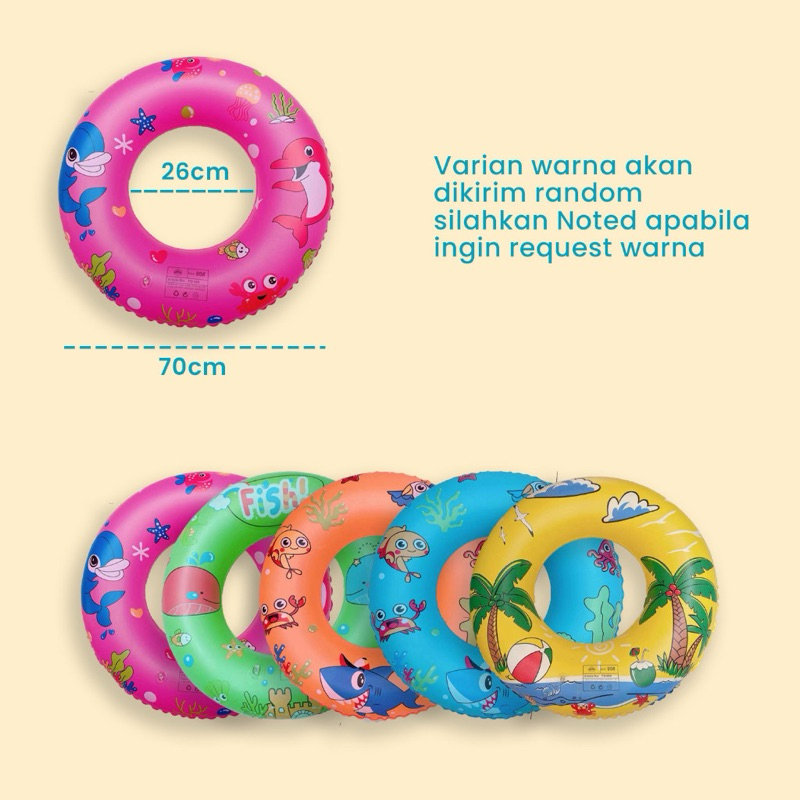 Jual pelampung ban renang warna oren | Shopee Indonesia