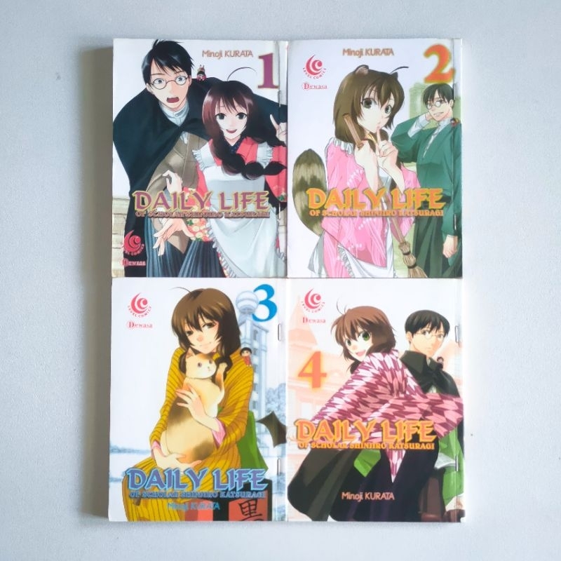 Jual Komik Manga DAILY LIFE OF SCHOLAR SHINJIRO KATSURAGI 1-8 tamat ...