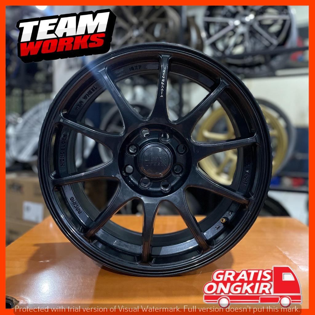 Jual VELG RACING RING 16 HSR INDY LEBAR 7 GUN METAL PELEK R16 MOBIL BRIO SIRION DATSUN GO FIESTA ...