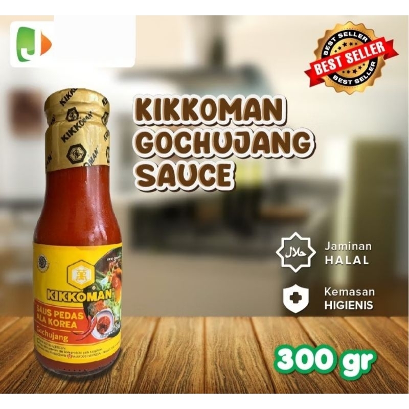 Jual Kikkoman Gochujang Sauce | Saus Pedas Korea Halal 300 gram ...