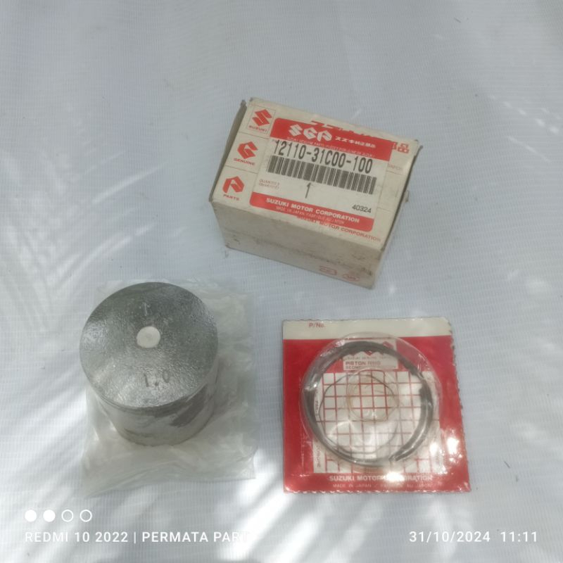 Jual piston seher kit set suzuki crystal cristal tornado 110 31c os std ...