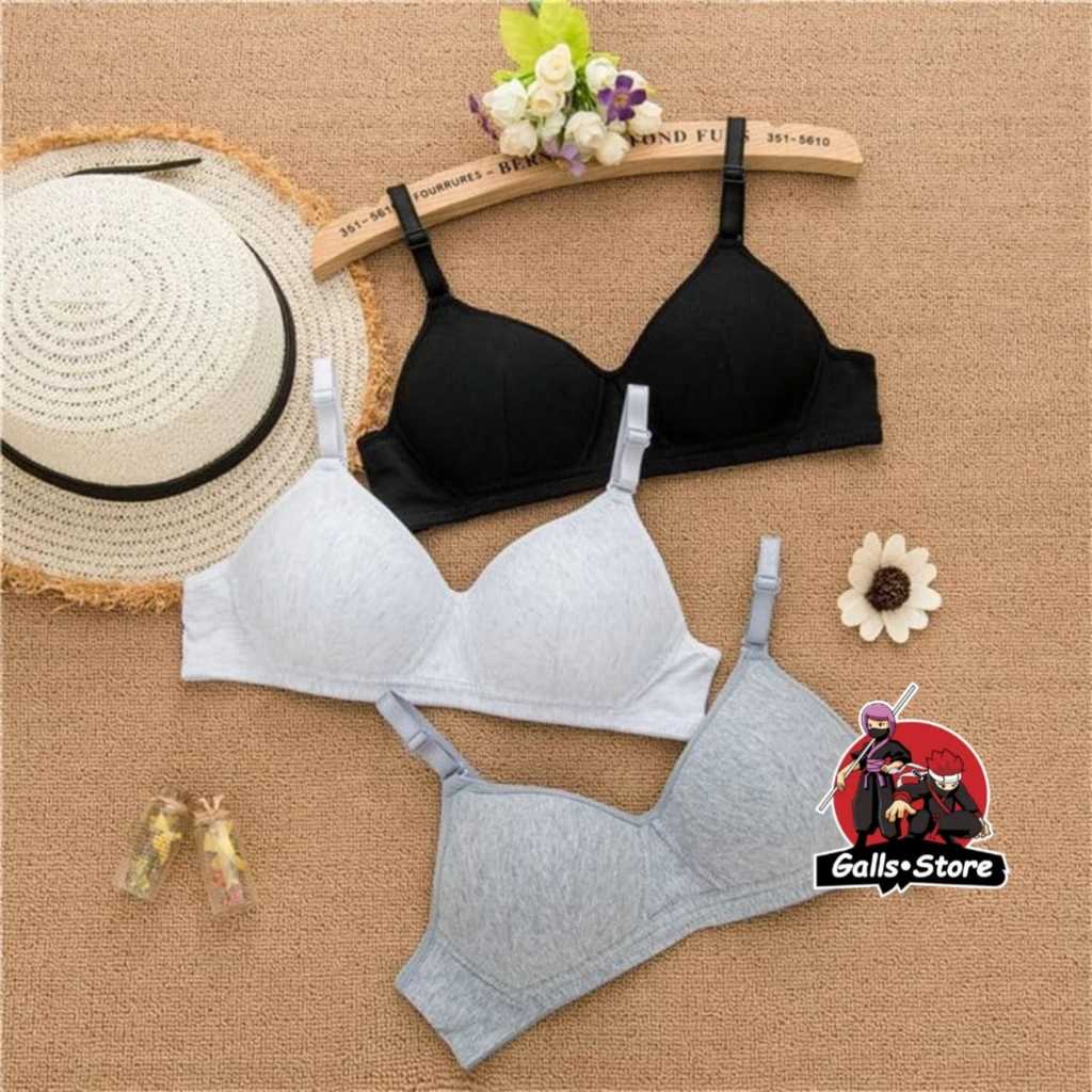Jual BH Bra Push Up Tanpa Kawat Style Pakaian Dalam Wanita High Quality 9007 | Shopee Indonesia