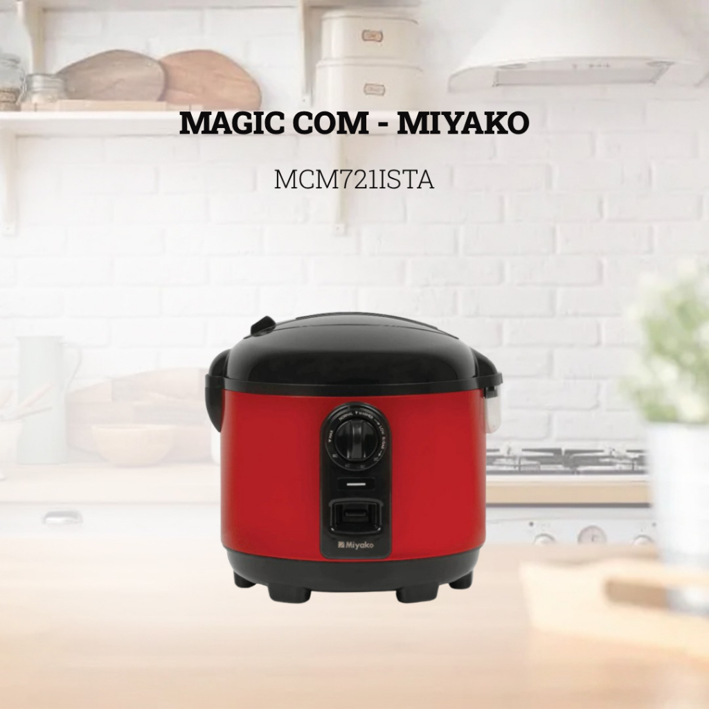 Jual MIYAKO Magicom low sugar rice cooker rendah gula MCM721lSTA ...