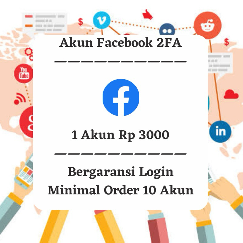 Jual Akun Faceb00k 2FA Autentikasi Dua Faktor Bisa Buka di PC Laptop ...