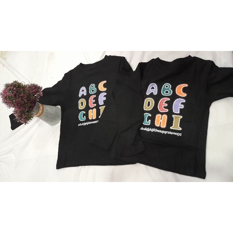 Jual KAOS ANAK HURUF | Shopee Indonesia