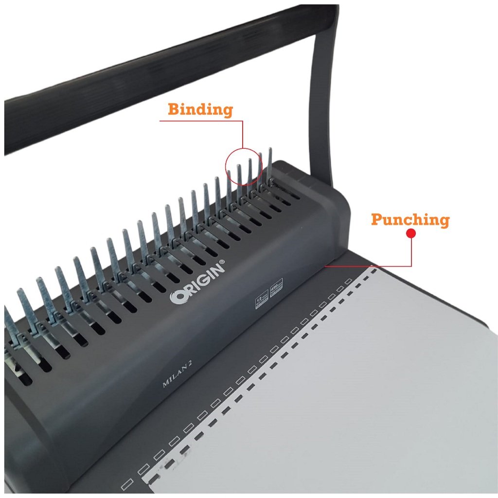 Jual Mesin Jilid Spiral Plastik Binding A4 Milan / Mesin Binding A4 ...