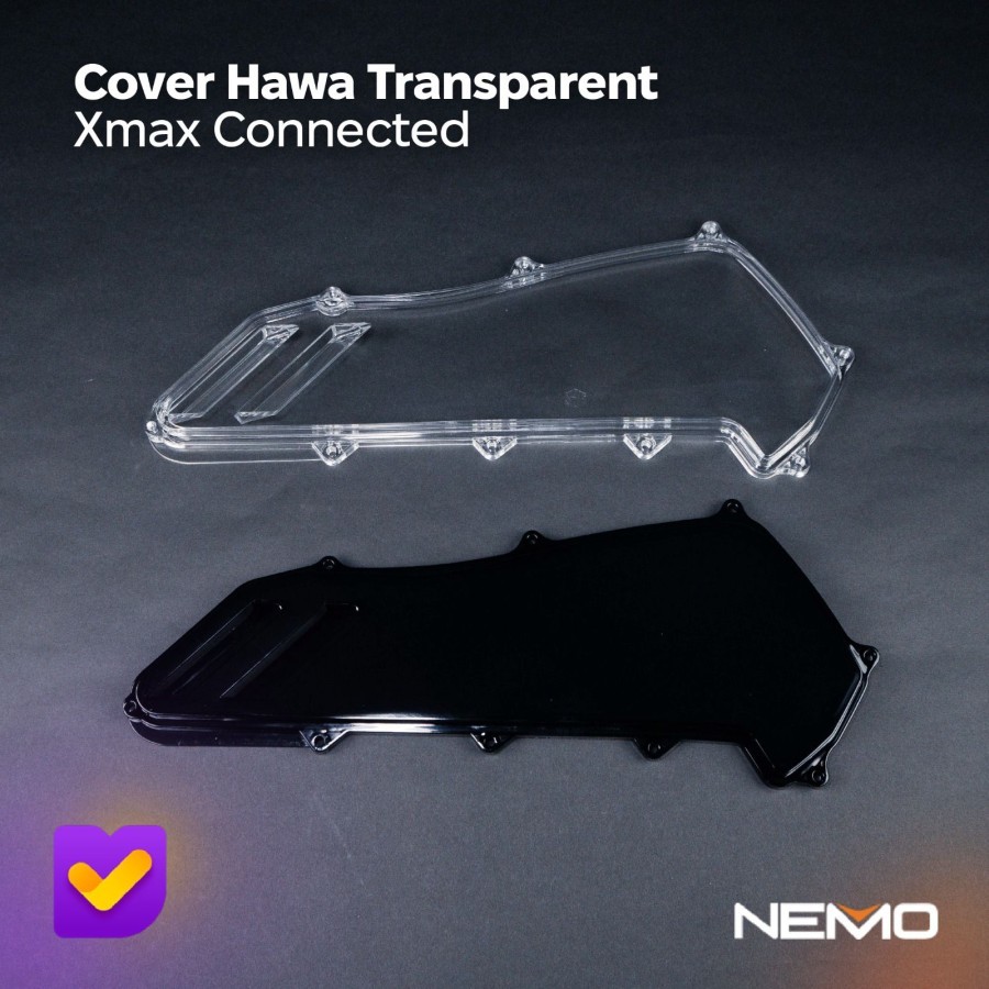 Jual Tutup Filter Cover Filter Slim Geprek Xmax X-Max Clear Smoke ...