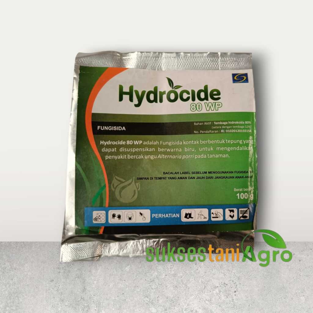 Jual FUNGISIDA HYDROCIDE 80 WP - 100 GR | Shopee Indonesia