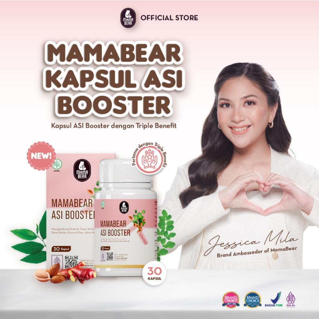 Jual MamaBear Kapsul ASI Booster 30 Kapsul mama bear - Pelancar dan Peningkat Produksi ASI BPOM ...