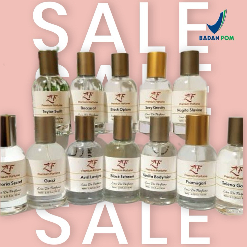 Jual [BPOM] ZF PARFUM PREMIUM 35ML PARFUME UNISEX TAHAN LAMA | Shopee ...