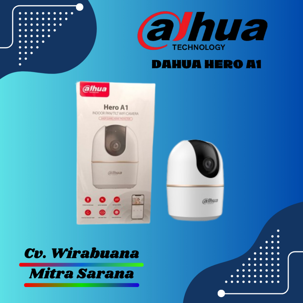 Jual DAHUA HERO A1 3MP DH-H3A Smart Indoor Wifi Pan & Tilt Network ...
