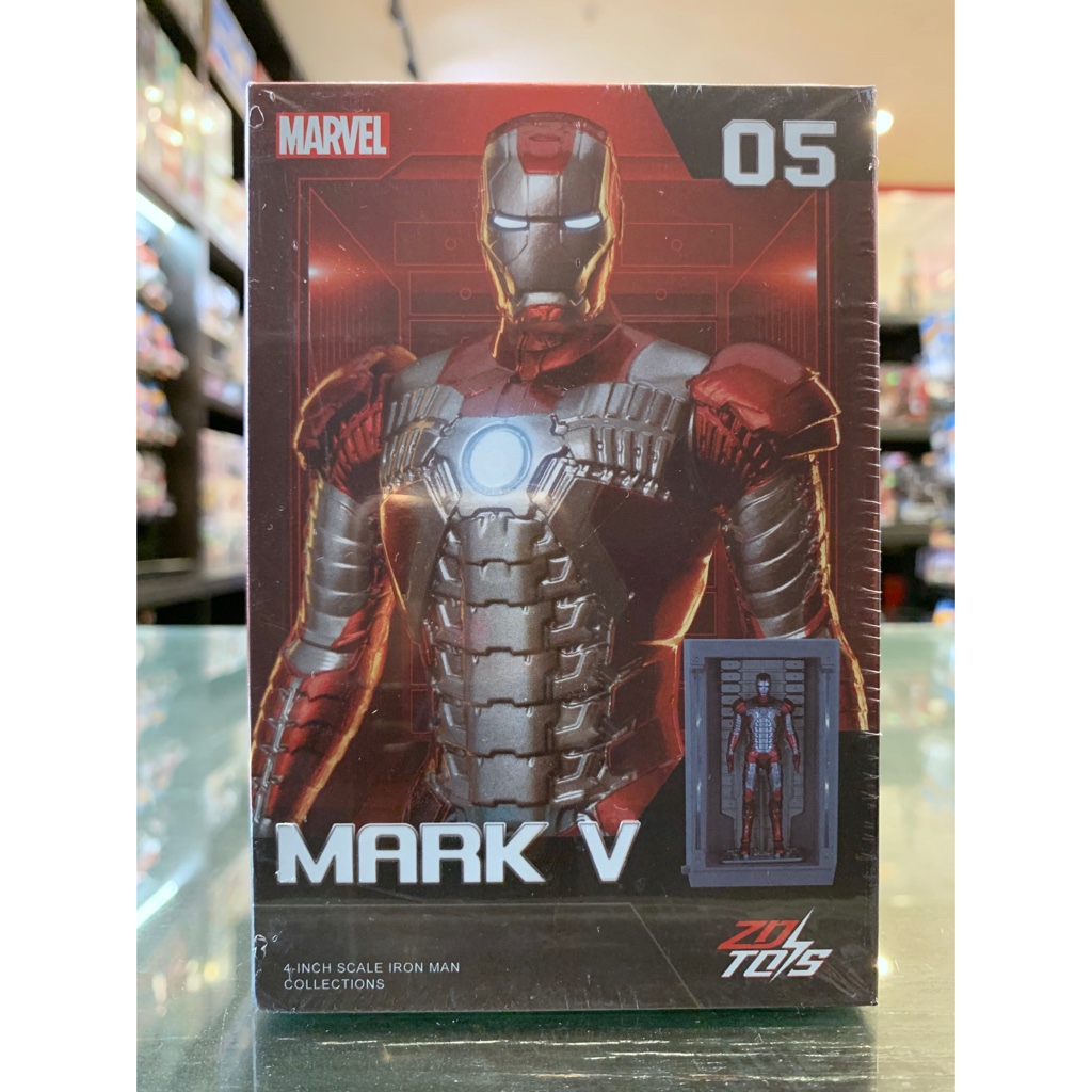 Jual Zd Toys Iron Man+Hall of Amor Set MK5 4-inch | Shopee Indonesia