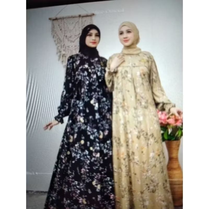 Jual GAMIS BUNGA2 ROWENA | Shopee Indonesia