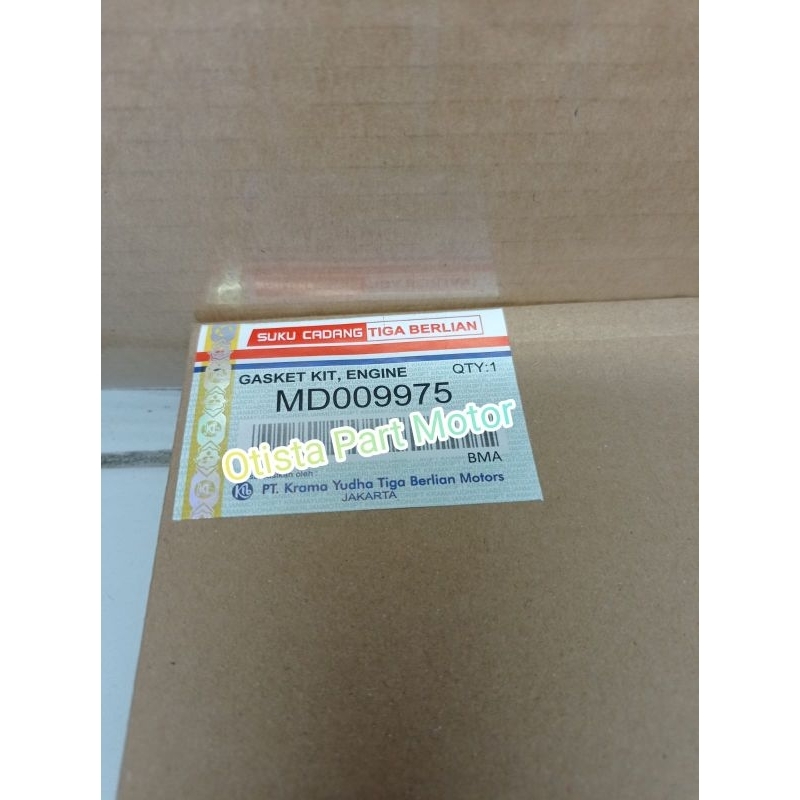 Jual PACKING PAKING SET GASKET FULL SET MITSUBISHI L300 BENSIN 4G33 ...