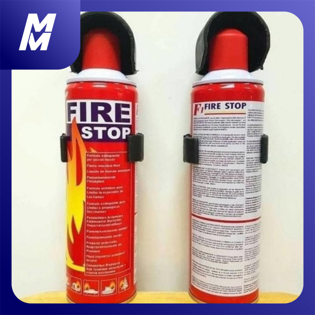 Jual Alat pemadam api FIRE STOP 500ML portable mini APAR FIRE STOP ...