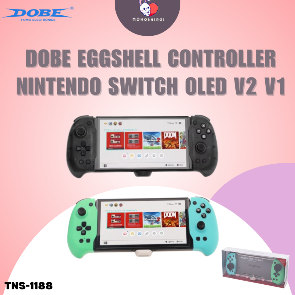 Jual Dobe Eggshell Controller Nintendo Switch Oled V2 V1 TNS-1188 joycon | Shopee Indonesia