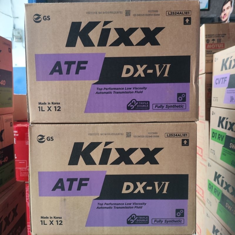 Jual KIXX ATF DX-VI DEXRON VI 1 DUS ISI 12 | Shopee Indonesia