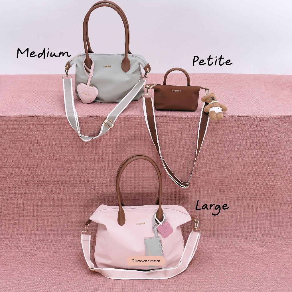 Jual Merche Tas Bahu Wanita Alice Large Brown Label | Shopee Indonesia