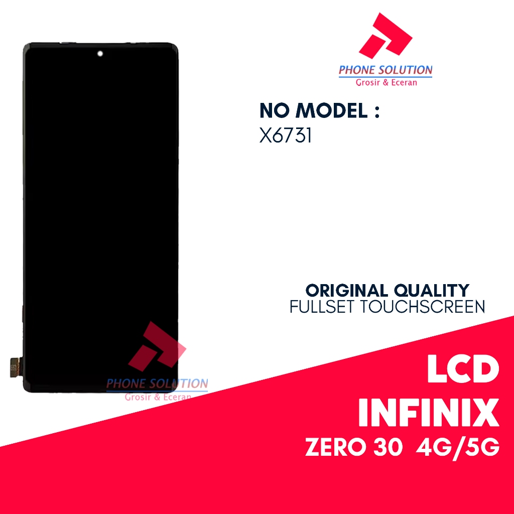 Jual LCD Infinix Zero 30 4G/5G - Supprt Fingerprint Original Fullset ...