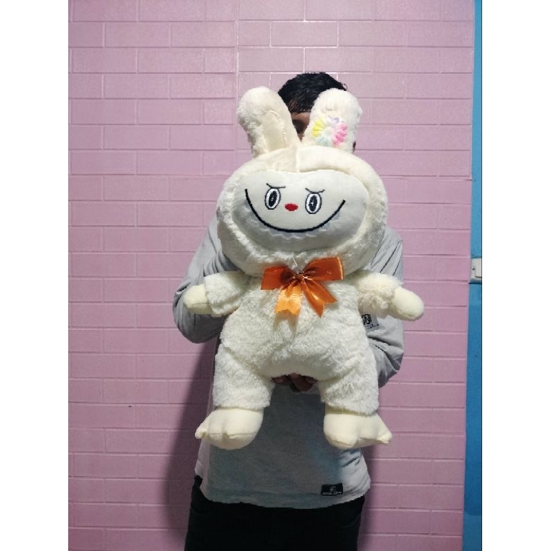 Jual Boneka Labubu Themonster Exciting Tinggi 50cm Boneka Viral warna ...