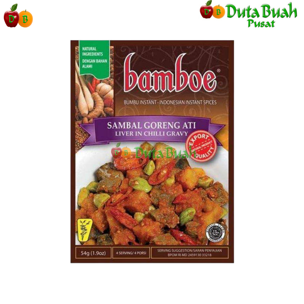 Jual DUTA BUAH BAMBOE SAMBAL GORENG ATI 54g | Shopee Indonesia
