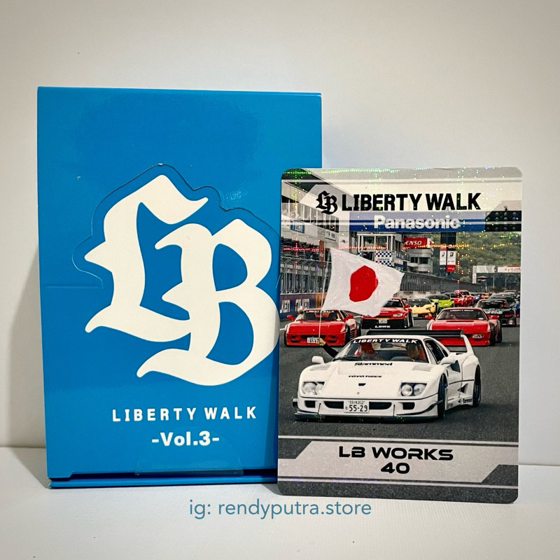 Jual Trading Card LBWK Liberty Walk VOL.3 Rare Card Hologram LB WORKS ...
