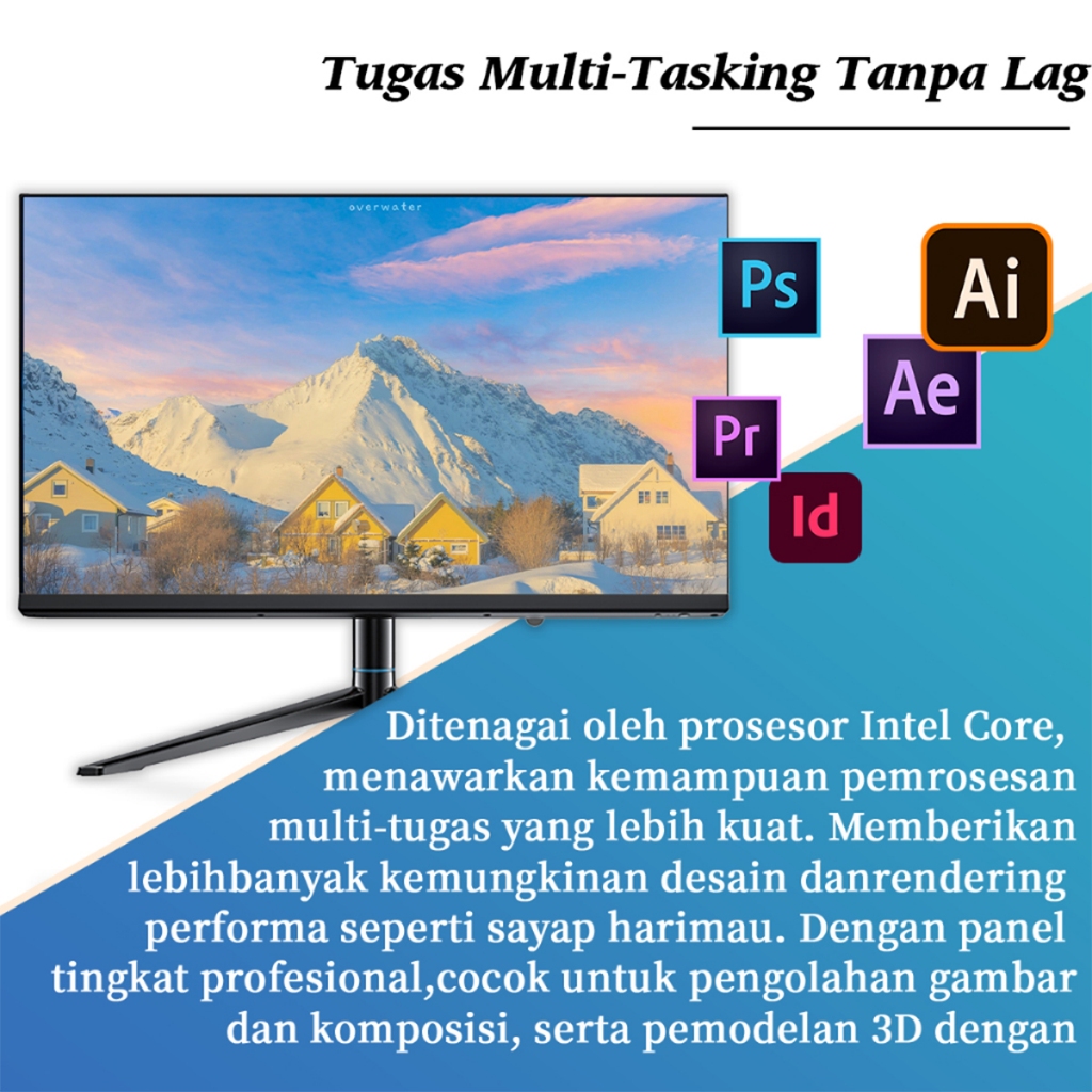 Jual Fullset Komputer PC All in One Intel Core i3/i5/i7, RAM 8G/16G+SSD 256G/512G/1TB - Desktop ...