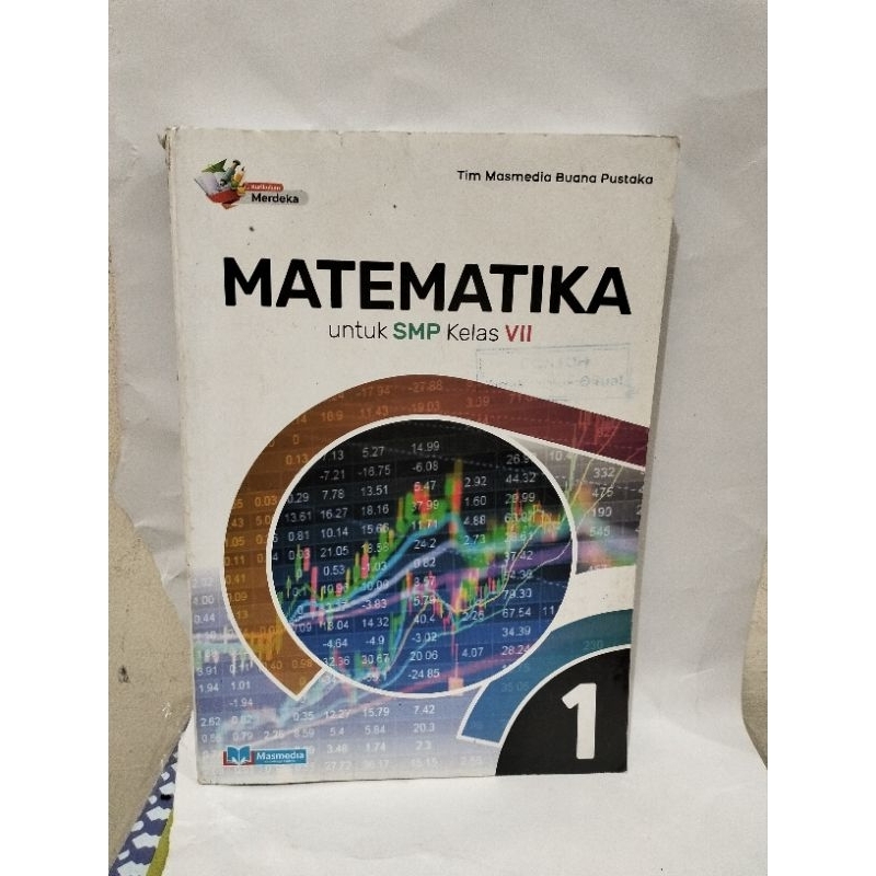 Jual MATEMATIKA UNTUK SMP KELAS 7 kurikulum Merdeka Masmedia | Shopee Indonesia