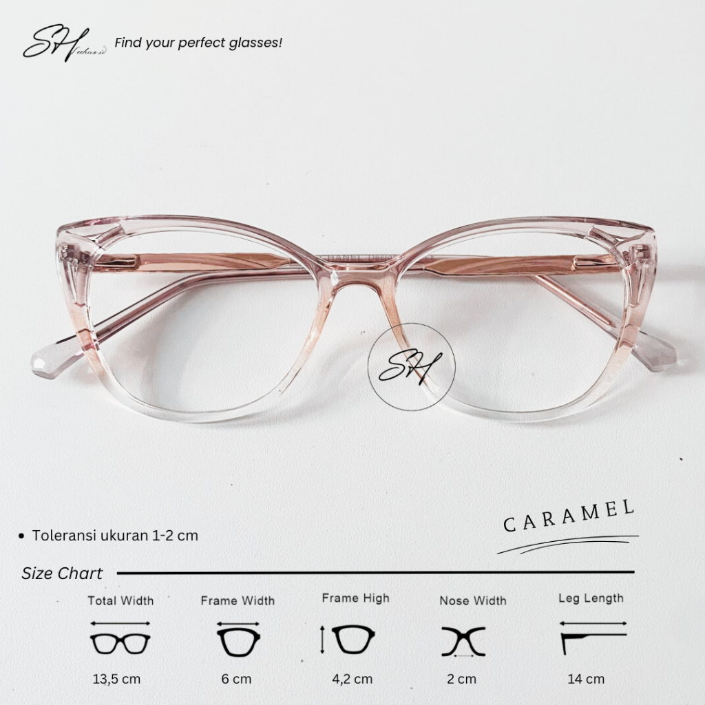 Jual Frame Cateye Kaluna - Kacamata Premium Request lensa Optik Minus ...