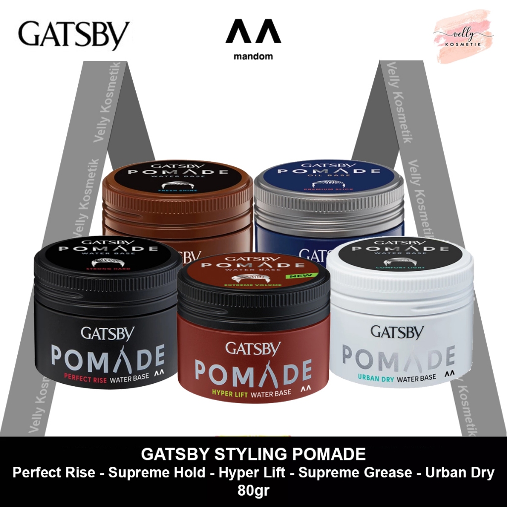 Jual GATSBY Styling Pomade 30gr | 75gr | Shopee Indonesia