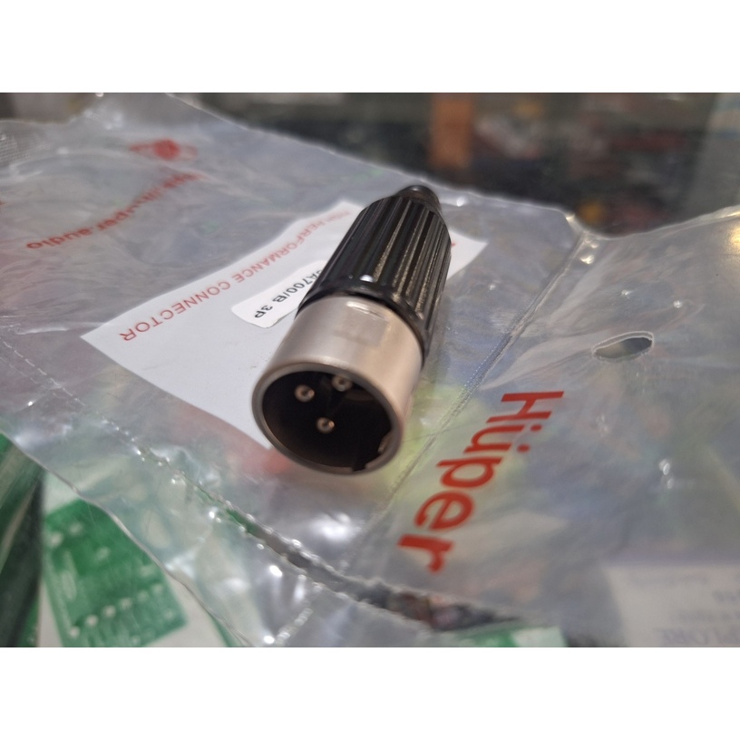 Jual JACK XLR MALE JECK CANON JAK AUDIO JEK MIC HUPER hua700 TEBAL KUAT ...