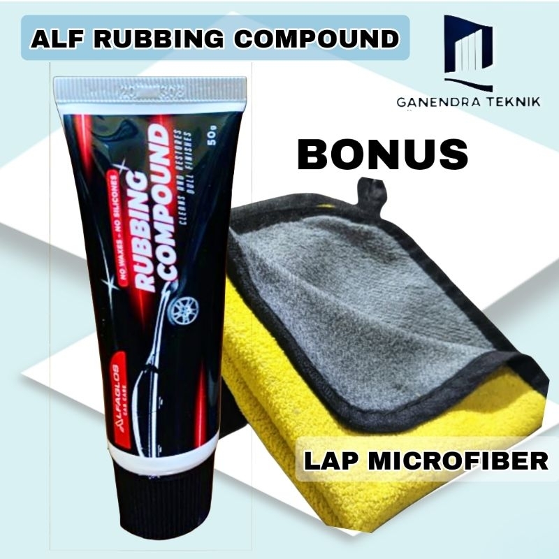 Jual ALF RUBBING COMPOUND Polish Penghilang Baret Lecet Dan Pengkilap ...