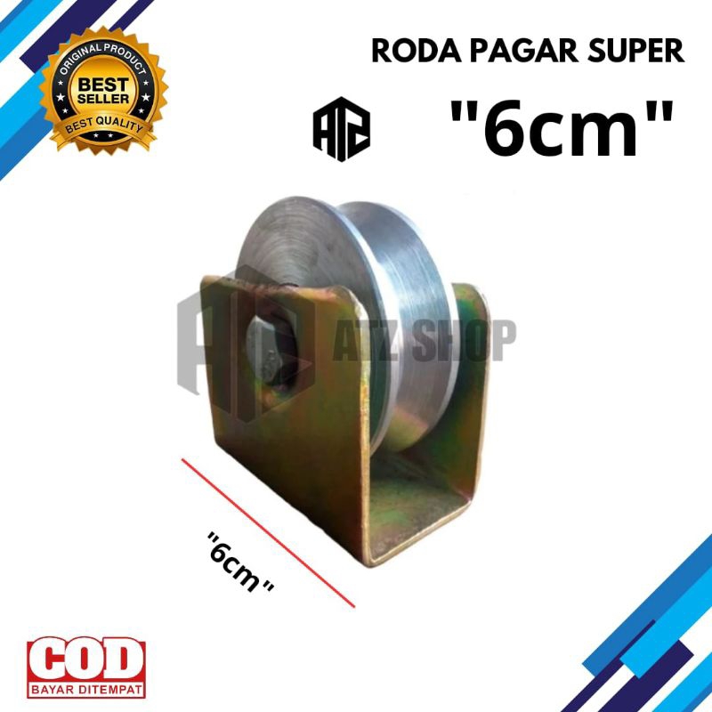 Jual RODA PAGAR BESI SUPER 6cm | RODA PINTU PAGAR BESI SUPER 6CM ...