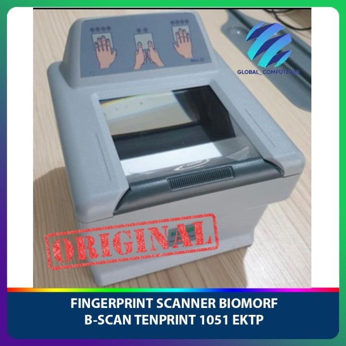 Jual FINGERPRINT SCANNER BIOMORF TENPRINT 1051 NEW | Shopee Indonesia
