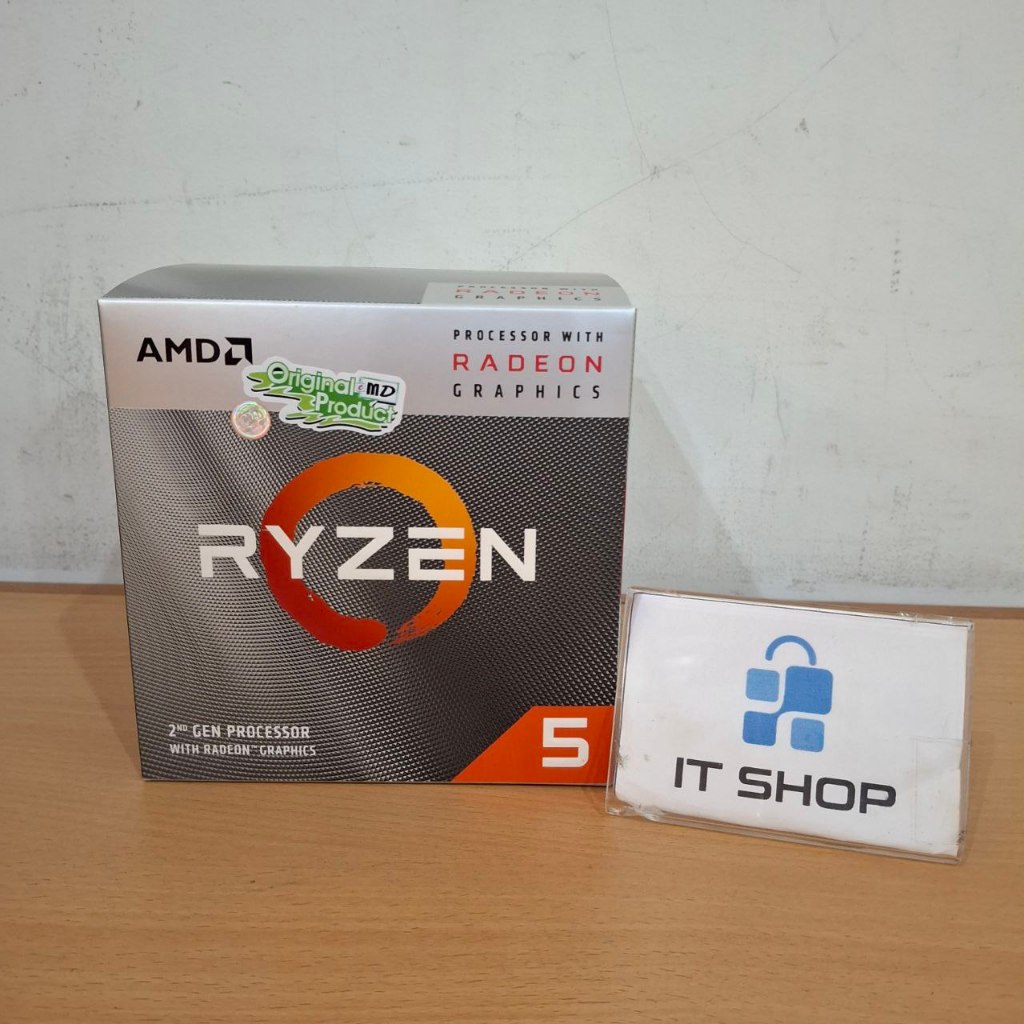 Jual Processor AMD AM4 Ryzen 5 3400G Box Wraith Cooler | Shopee Indonesia