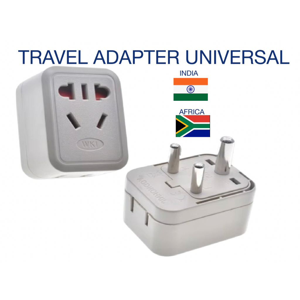 Jual Universal Colokan STEKER Travel Adapter Konverter Africa India ...