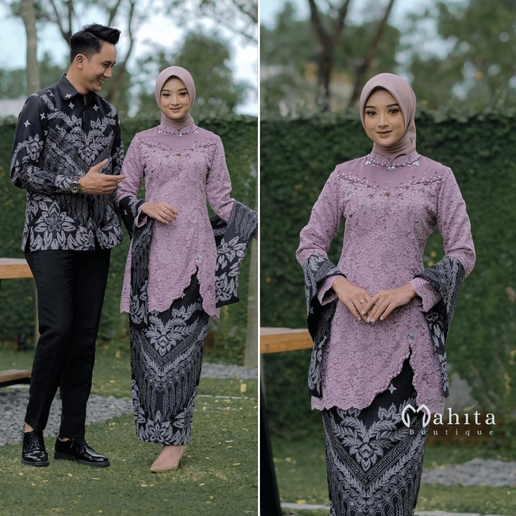 Jual Kebaya Couple Modern Set Kebaya Wisuda Kondangan Lamaran Bridesmaid Terbaru | Shopee Indonesia