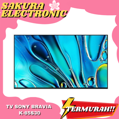 Jual SONY BRAVIA K-85S30 85 INCH 4K UHD GOOGLE SMART TV LED K85S30 ...