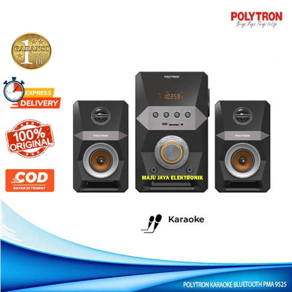 Jual Speaker Multimedia POLYTRON PMA 9522 Bazzoke Remote Bluetooth ...