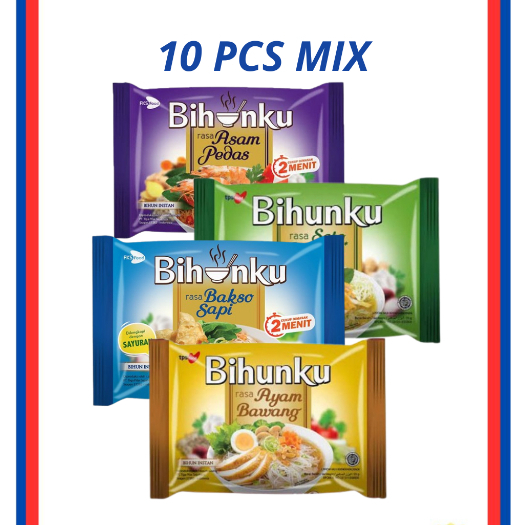 Jual BIHUNKU VARIAN MIX PAKET 10 PCS | Shopee Indonesia