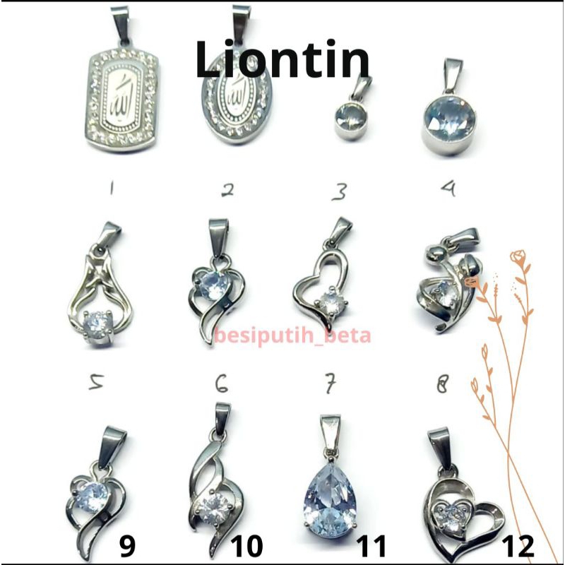 Jual Liontin besi putih asli | Shopee Indonesia