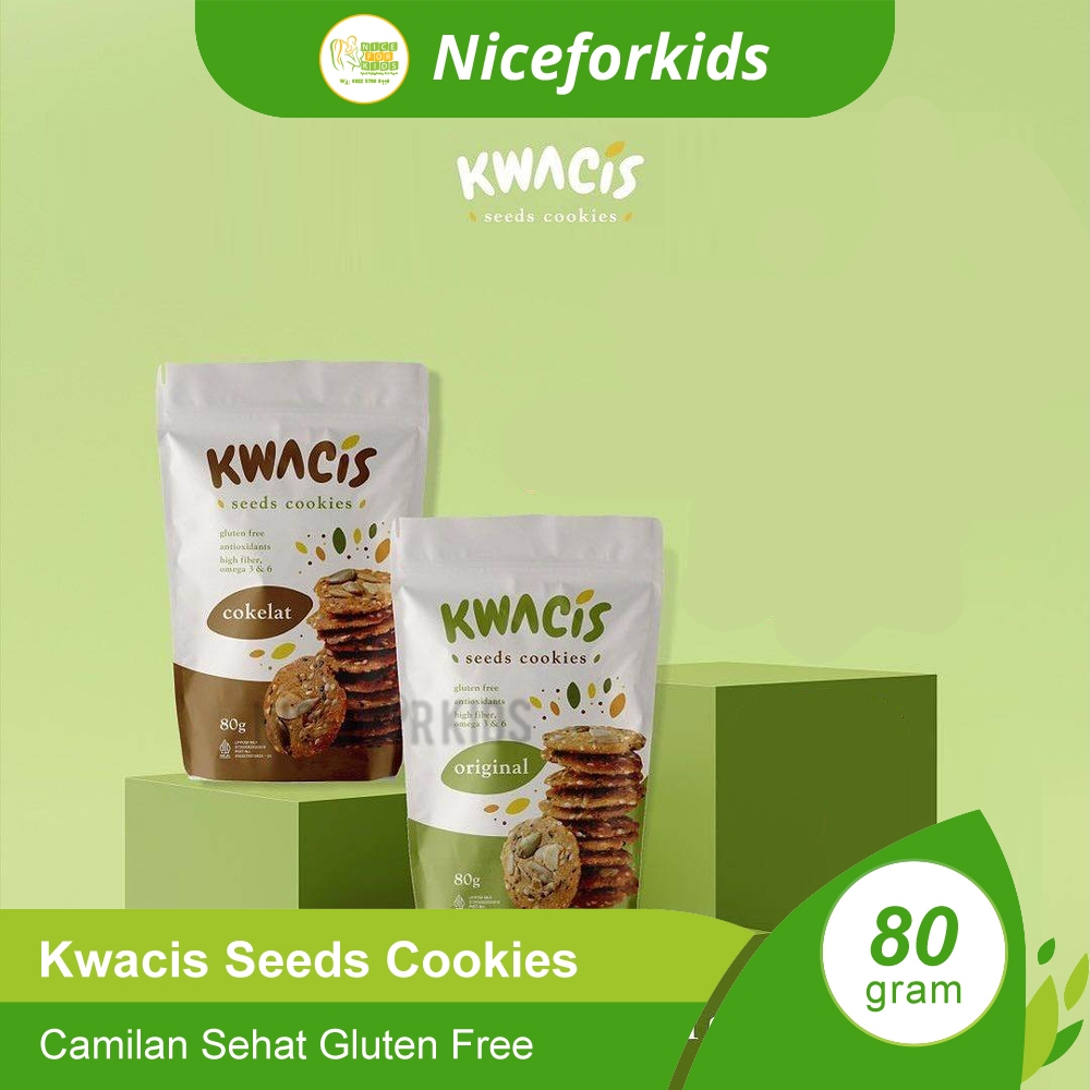 Jual Kwacis Cookies Cokelat 80gr / Kwacis Cookies Original 80gr ...