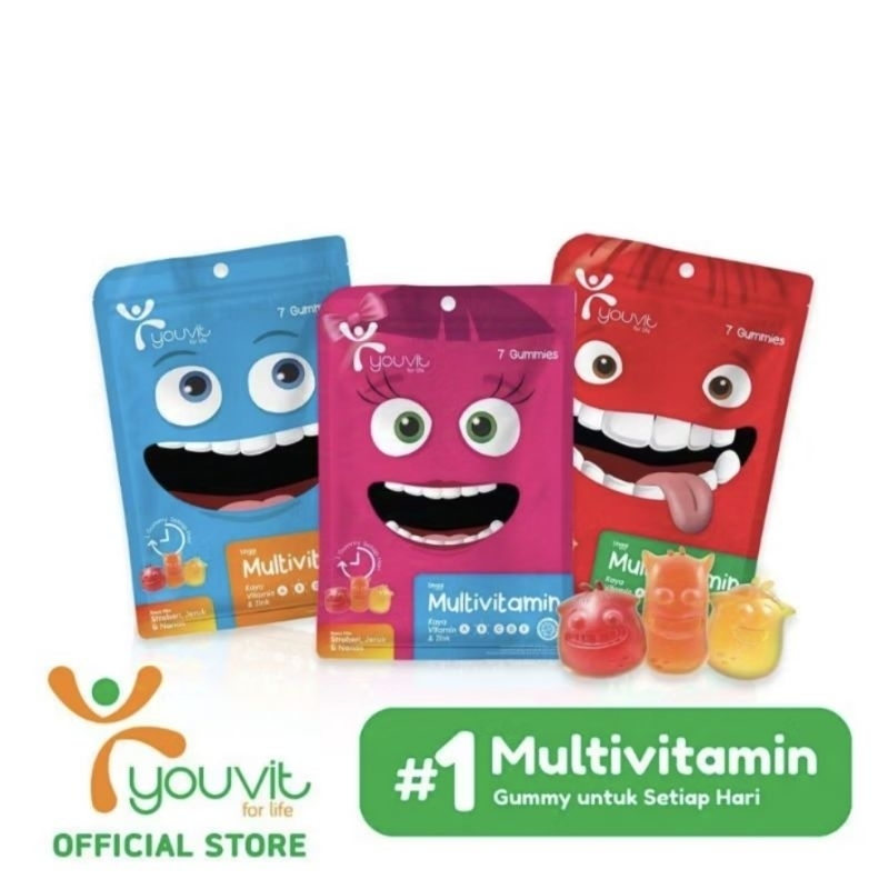 Jual YOUVIT | YOUVIT MULTIVITAMIN GUMMY ANAK | MULTIVITAMIN ANAK MURAH ...