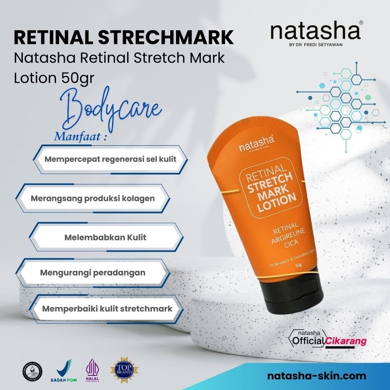 Jual Natasha Retinal Stretch Mark Lotion | Shopee Indonesia