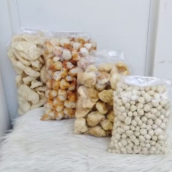 Jual topping seblak cuanki lidah cuanki tahu siomay kering isi 50 ...