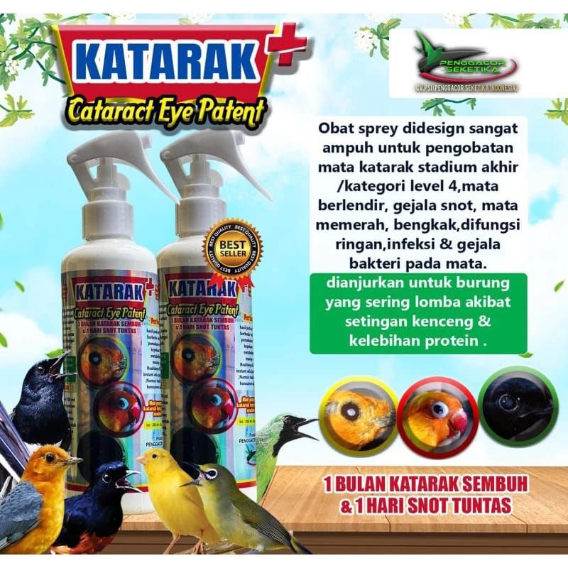 Jual OBAT KATARAK PETENT 200ML BMW OBAT BURUNG KICAU KATARAK MURAI BATU ...
