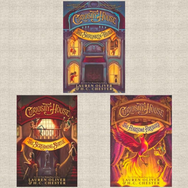 Jual Curiosity House (3book series) By.Lauren Oliver | Shopee Indonesia