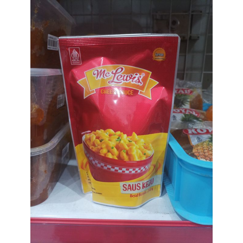 Jual Mc Lewis Cheese Sauce Saus Keju 250 Gram | Shopee Indonesia