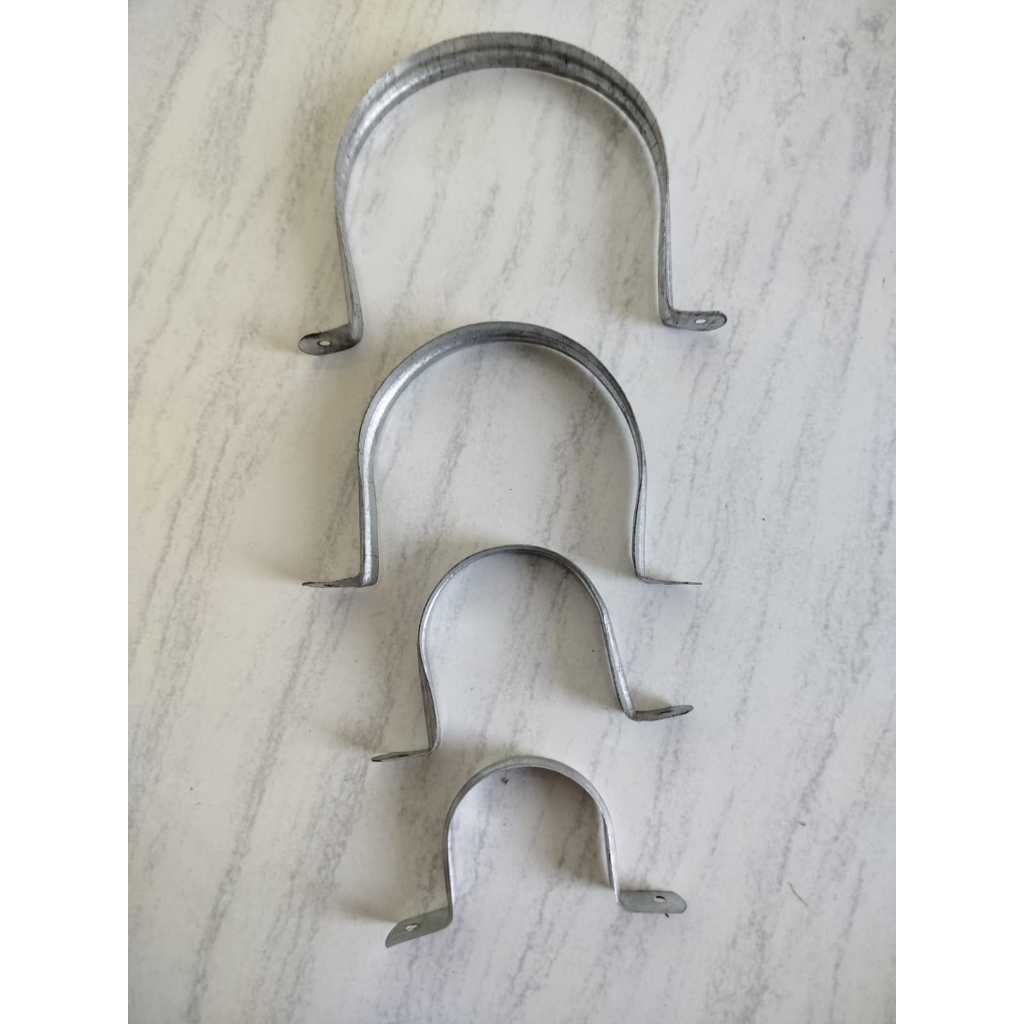 Jual Klem Pipa Plat 1 1/2 inch , 2 inch , 2 1/2 inch 3 inch , 4 inch ...